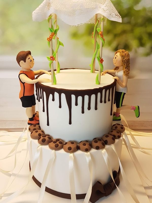 Oren & Adi's Wedding Cake - Tamar Al HaHar